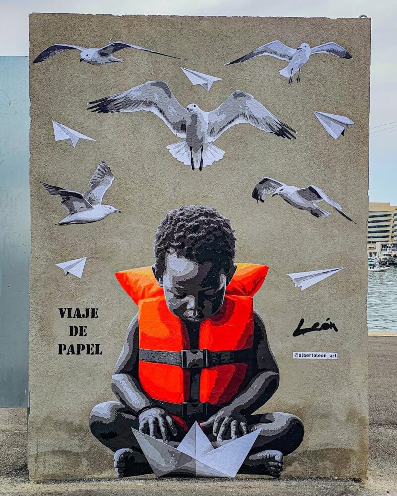 Street Art – Alberto León – Obras, Murales y Trayectoria
